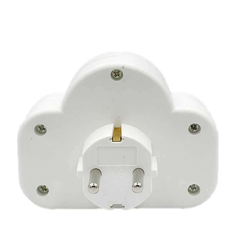 Jual Blc Steker Listrik 2 Lubang Socket Converter Eu 16a 250v With ...