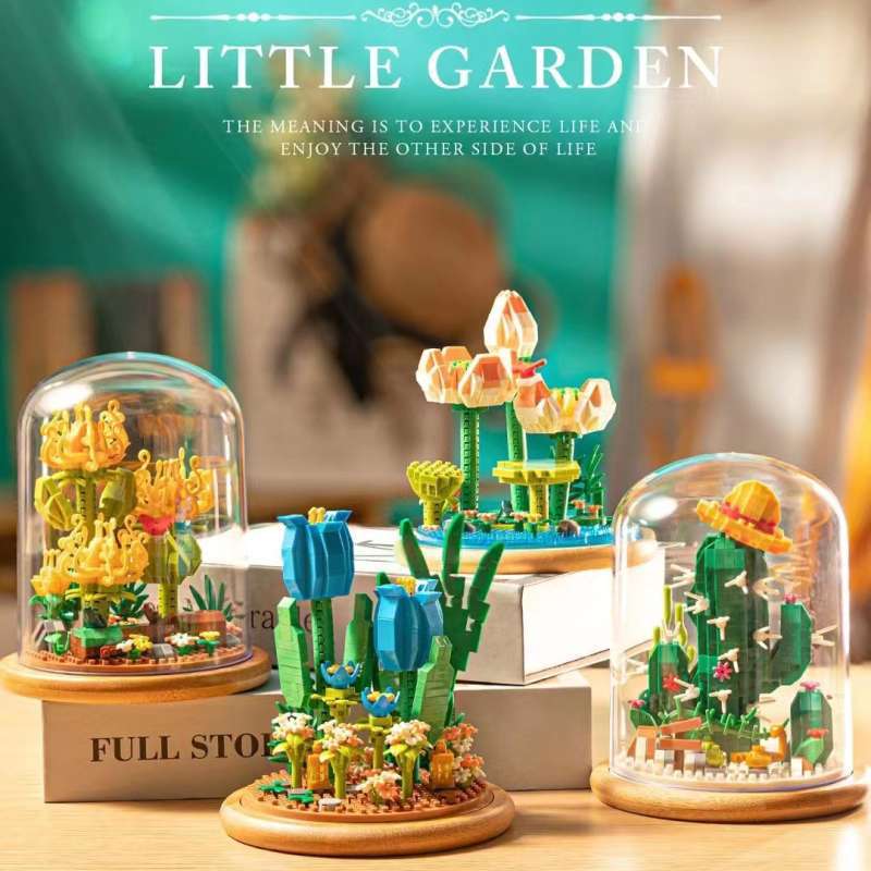 Jual Mainan Balok Susun Bunga Lotus Flower Dome Lego 659 Bricks Di ...