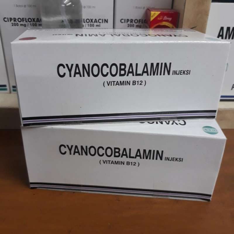 Jual Cyanocobalamin./vitamin B12/box.injeksi Di Seller Sehat Shop - Pal Meriam, Kota Jakarta ...