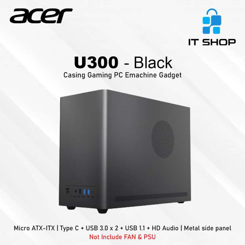 Jual Acer Casing Pc Gaming U300 - Black Di Seller It Shop Official ...