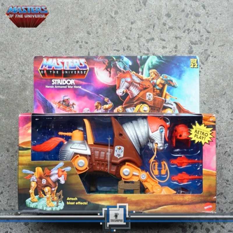Jual Masters Of The Universe Stridor Motu Heman War Horse Retro Classic ...