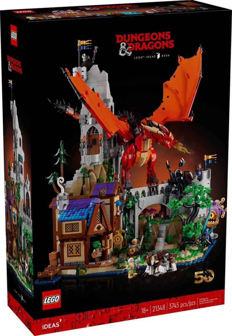 Jual Lego Ideas 21348 Dungeons & Dragons: Red Dragon's Tale Di Seller ...