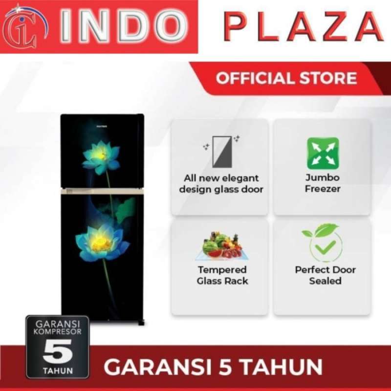 Jual Kulkas Polytron 2 Pintu New 2022 Prm-21 / 23 / 28 Ol / Orx Bunga ...