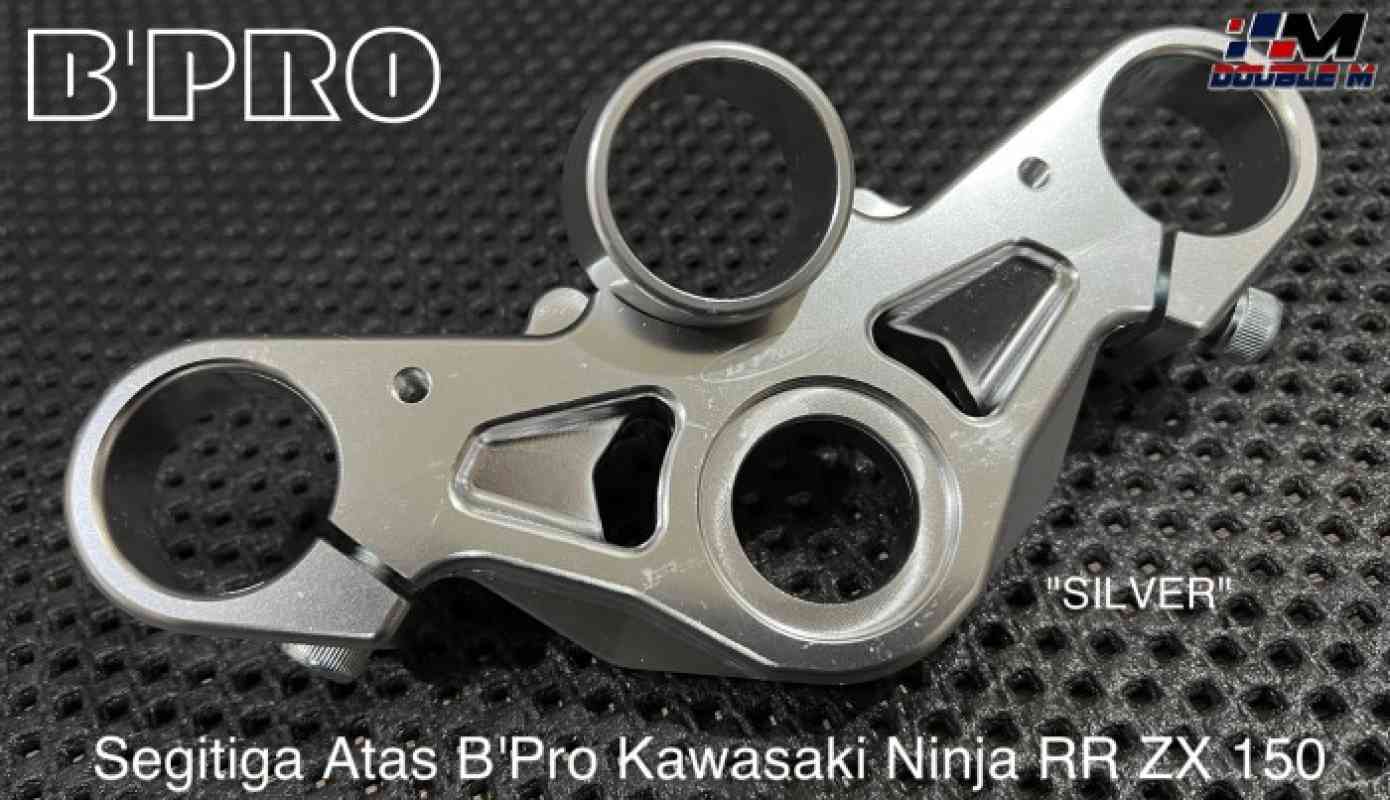 Jual Segitiga Atas Bpro Ninja Rr 150 Triple Clamp Bpro Ninja Rr 150 - Gold A9 Terbaik - Silver ...
