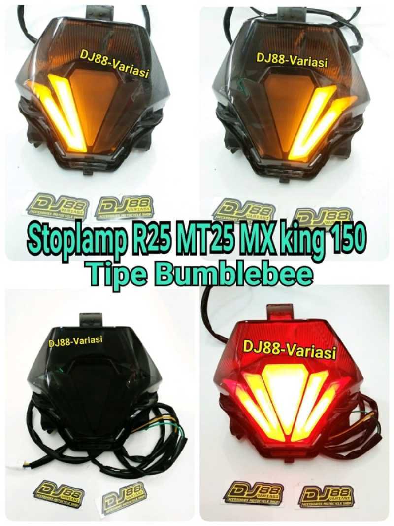 Jual Stoplamp 3in1 R25 Mt25 Mx King 150 Bumblebee Lampu Stop Rem ...