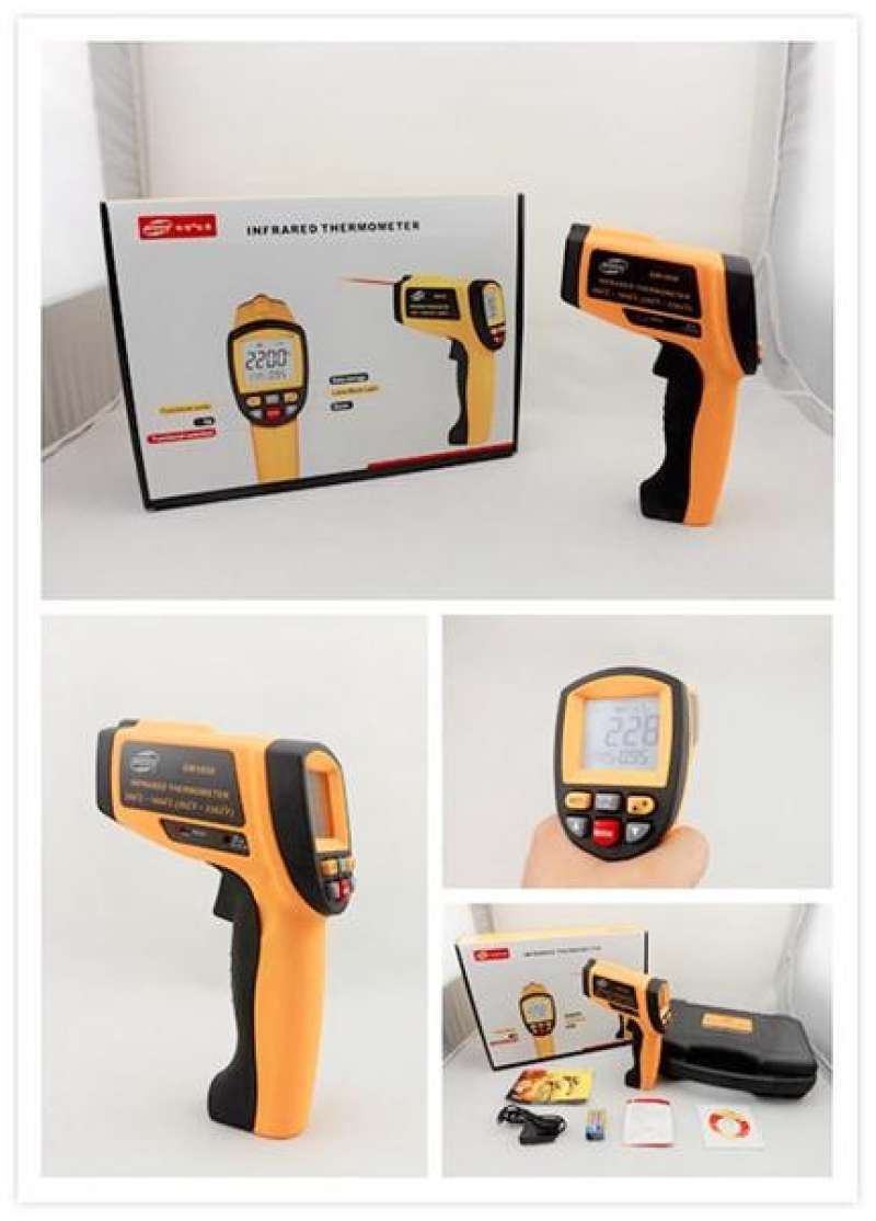 Promo Infrared Thermometer 1850 Celcius Dgn Koneksi Pc & Software ...