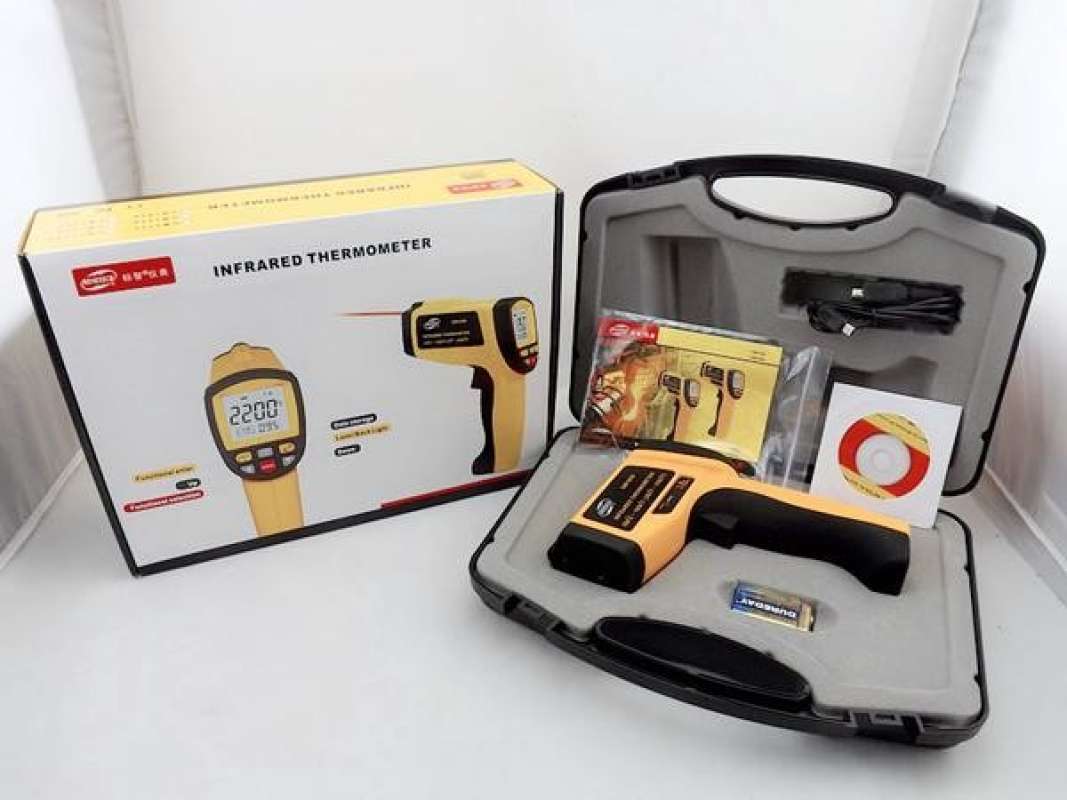 Promo Infrared Thermometer 1850 Celcius Dgn Koneksi Pc & Software ...