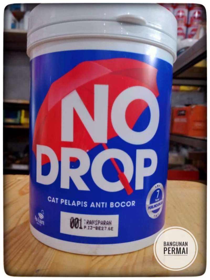 Promo Cat Tembok Tinting Nodrop Waterproofing Int/ext No Drop 20 Kg ...