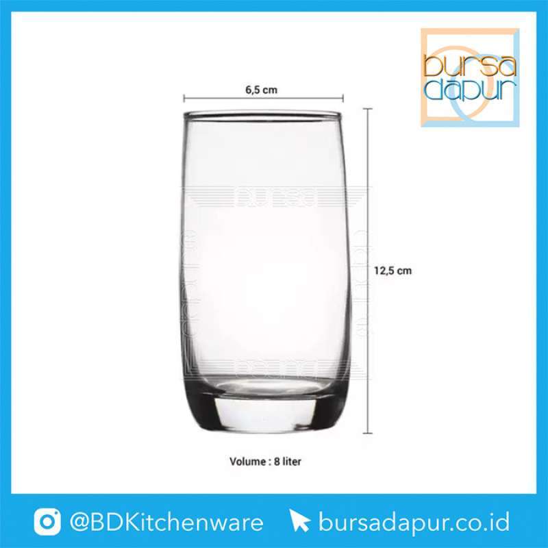 Promo Luminarc Vigne Tumbler 33 Cl / 330 Ml / 11 Oz - Gelas Minum Promo ...