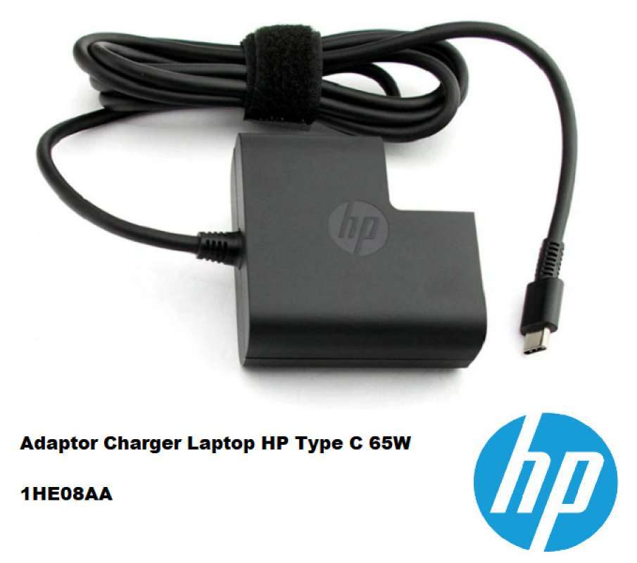 Promo Adaptor Charger Laptop Hp Type C 65w 1he08aa Genuine Original ...