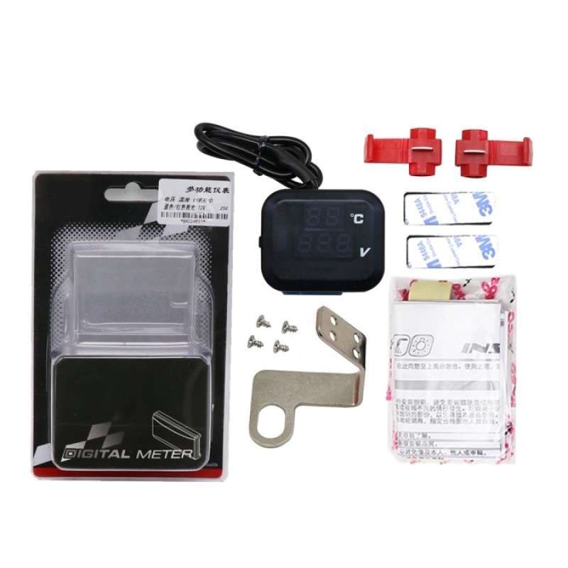 Promo Voltmeter Temperature Usb Charger Koso Universal Xmax Nmax Pcx ...