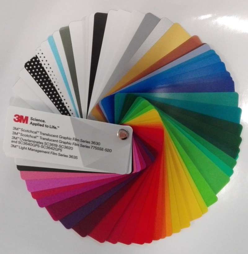 Promo 3m Scotchcal Translucent Graphic Film Series 3630 Meteran ...