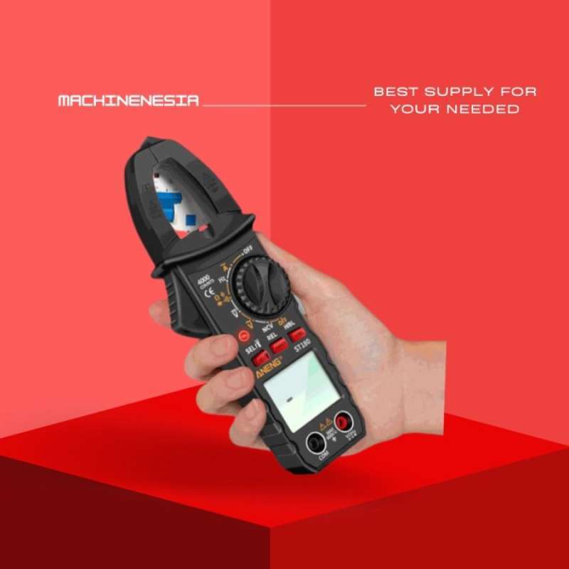 Promo Tang Amper Ampere Digital Ac Dc St180 / Clamp Meter / Multitester ...