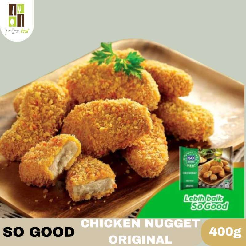 Jual So Good Chicken Nugget / Naget Ayam Original Kemasan 400g Di Seller Yan Jaya Food ...