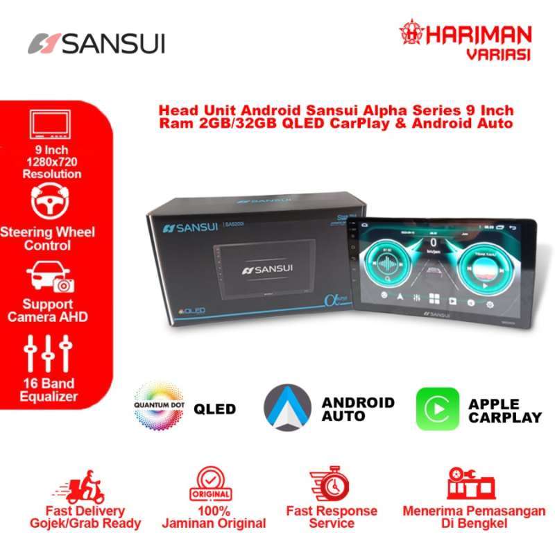 Jual Head Unit Android Sansui Alpha Series 9 Inch Ram 2gb + Rom 32gb ... Jual Head Unit Android Sansui Alpha Series 9 Inch Ram 2gb + Rom 32gb ...