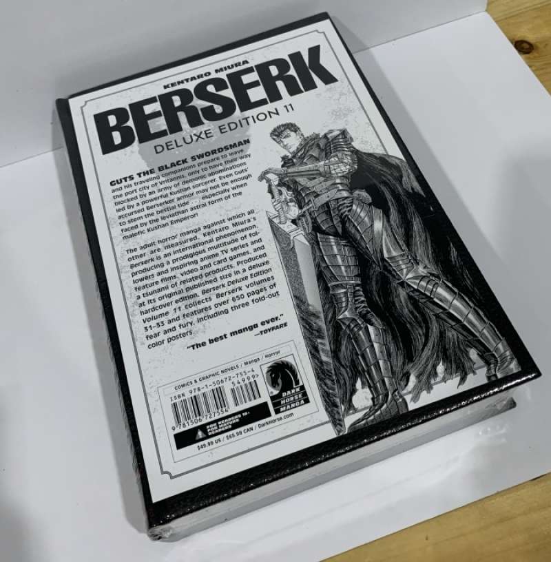 Promo Berserk Deluxe Edition Vol 11 Hc Kentaro Miura Manga English ...