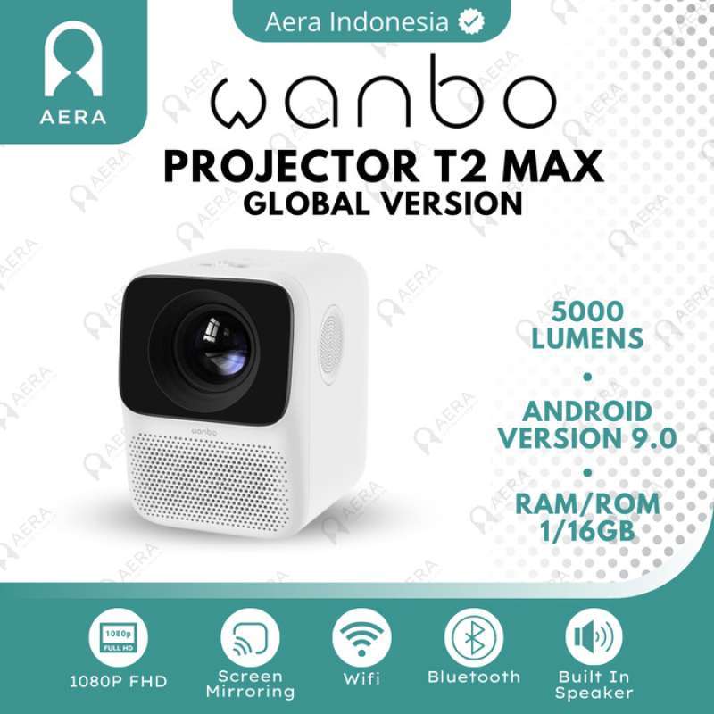 Promo Projector Mini Wanbo T2 Max | Proyektor Android Wifi 4k 1080p ...