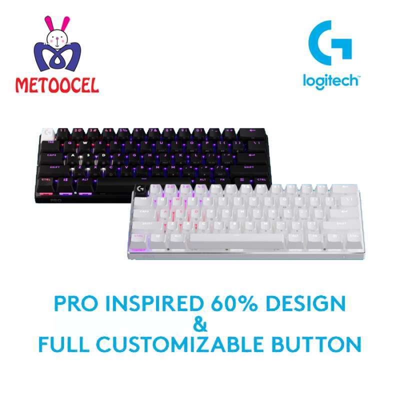 Jual Logitech G Pro X 60 Lightspeed Keyboard Wireless Tactile With ...