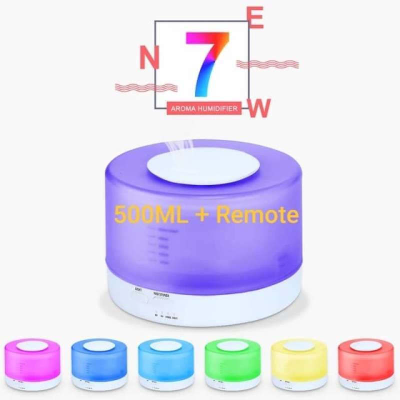 Promo Ultrasonic Aroma Diffuser 500ml Remote Design Air Humidifier ...