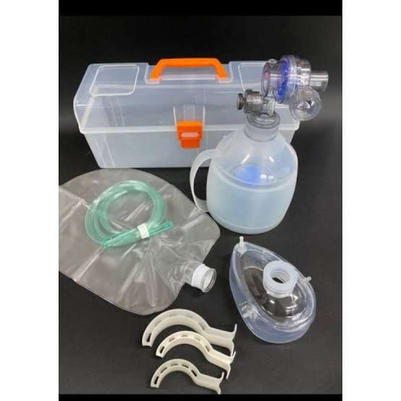 Promo Ambu Bag Silicon Dewasa / Resuscitator Set Ambu Bag Manual Dewasa Diskon 23% Di Seller ...