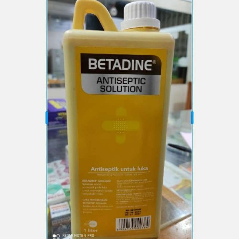 Promo Betadine Solution 1 Liter Antiseptik/ Luka Diskon 23% Di Seller Devide Store - Cengkareng ...