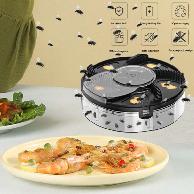 Promo Perangkap Serangga Elektrik Penangkap Lalat Usb Automatic Fly ...