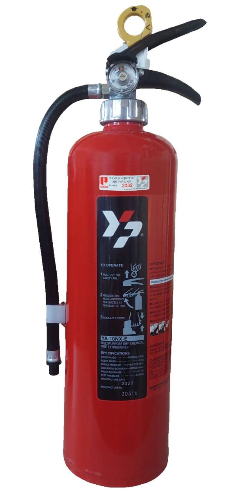 Promo Apar Yamato 3kg Ya-10x Multipurpose Dry Chemical Fire Extinguisher Diskon 23% Di Seller ...