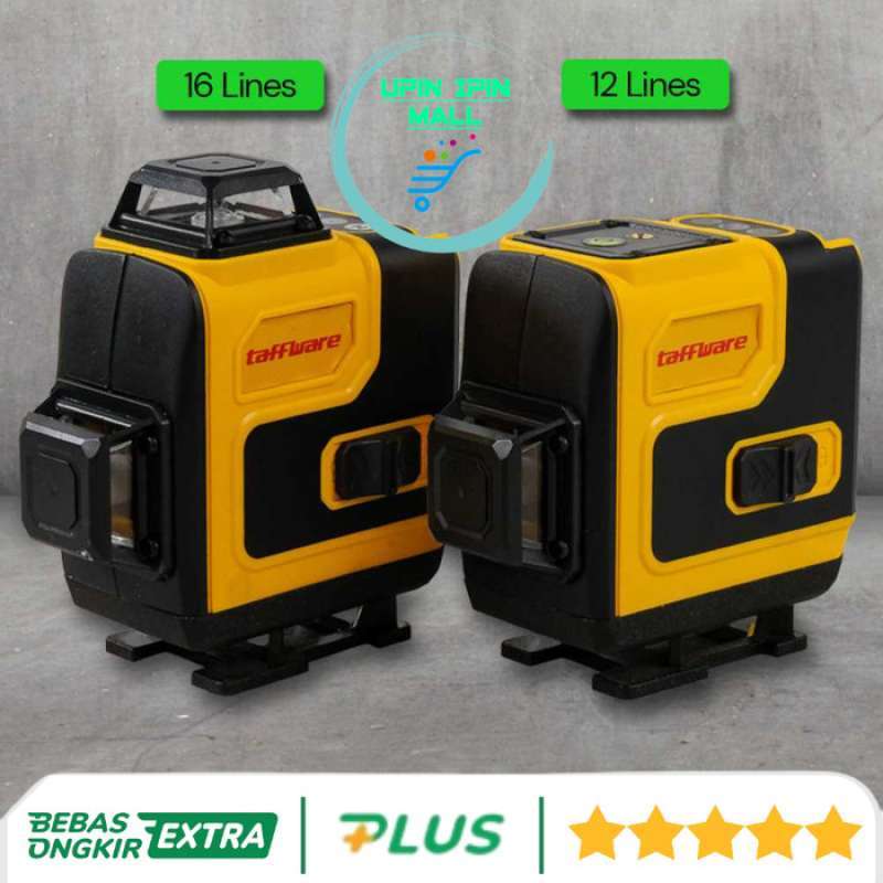 Promo Alat Ukur Dimensi Laser Level Green Beam 12&16 Line Self Ground ...