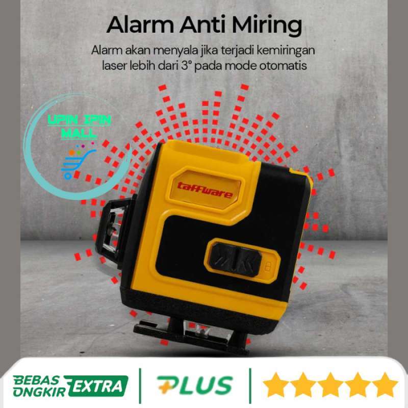 Promo Alat Ukur Dimensi Laser Level Green Beam 12&16 Line Self Ground ...
