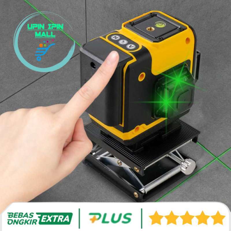 Promo Alat Ukur Dimensi Laser Level Green Beam 12&16 Line Self Ground ...