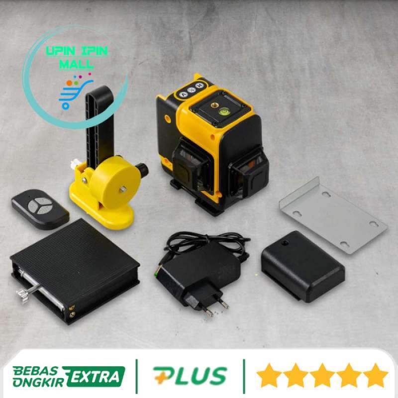 Promo Alat Ukur Dimensi Laser Level Green Beam 12&16 Line Self Ground ...
