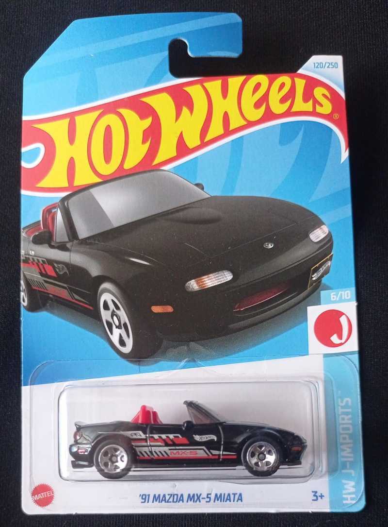 Jual Hot Wheels - 91 Mazda Mx-5 Miata Hw J-imports Black Di Seller Royaleksander - Manggarai ...