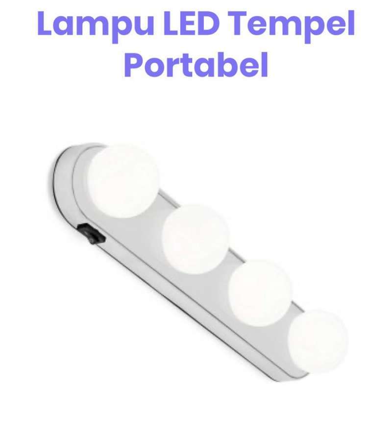 Promo Lampu Led Tempel Portable Bisa Dimana Dan Kapan Saja - Sesuka Hati Diskon 33% Di Seller ...