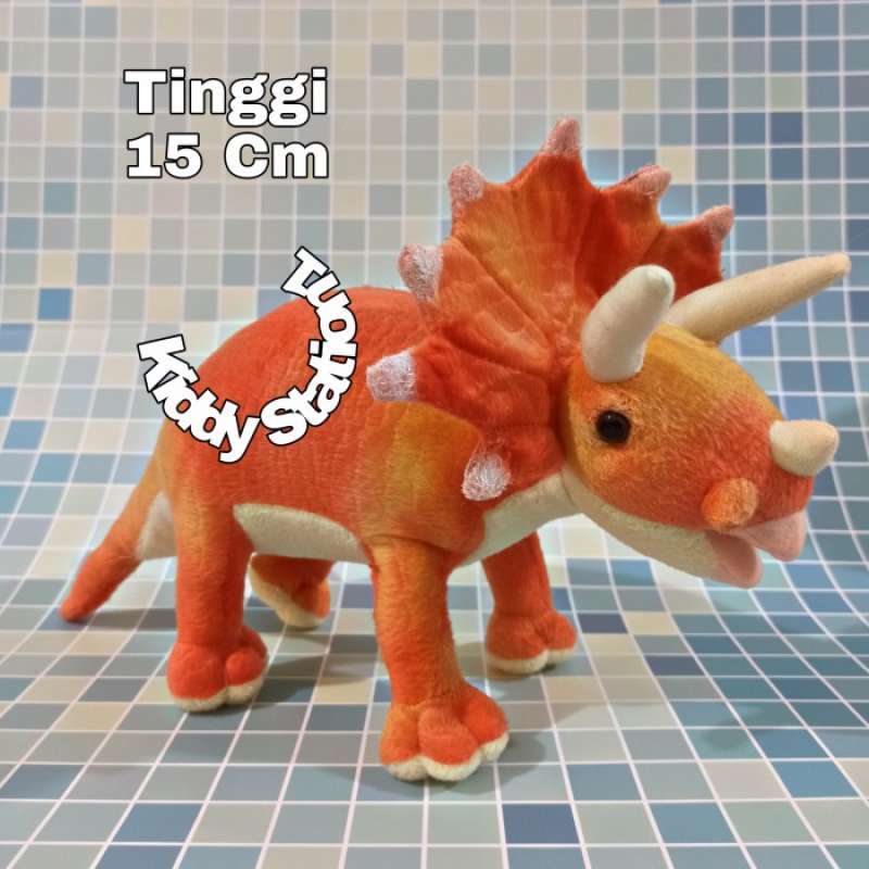 Jual Boneka Dinosaurus Triceratops Brachiosaurus Spinosaurus ...