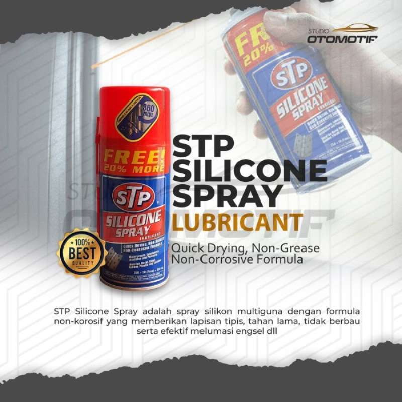 Jual Stp Silicone Spray Original 300ml Pelumas Engsel Pintu Jendela Di ...