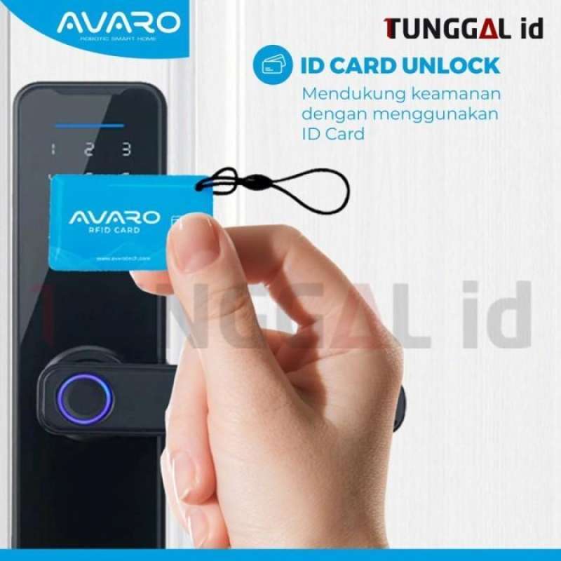 Jual Avaro Sl01 Smart Door Lock Kunci Pintu Digital Password Kartu Pin Di Seller Tunggal ...