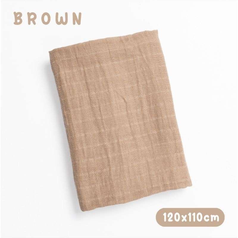 Jual Memorylife Premium Plaid Muslin Baby Blanket Swaddle / Kain Bedong ...