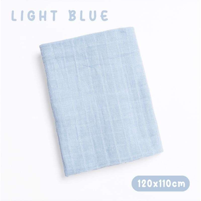 Jual Memorylife Premium Plaid Muslin Baby Blanket Swaddle / Kain Bedong ...