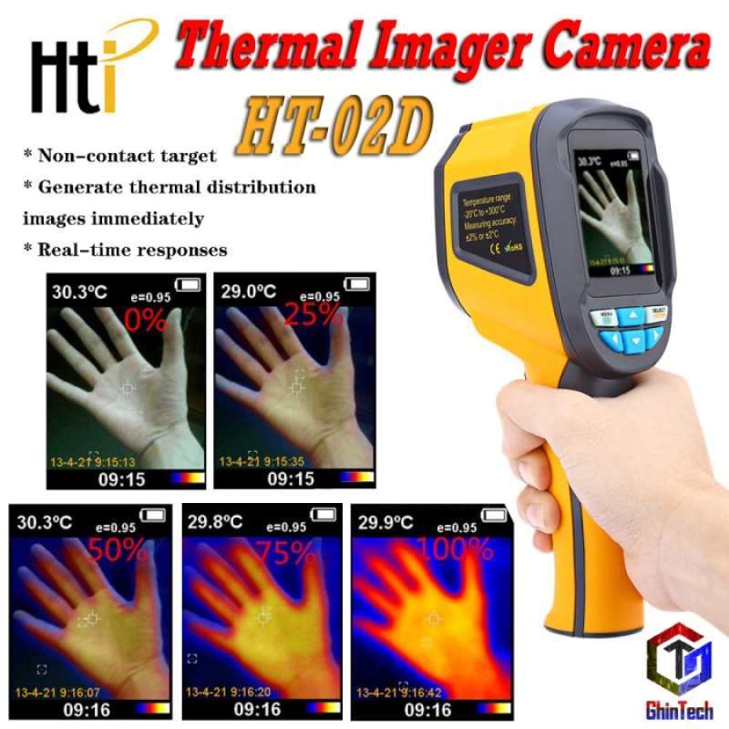 Jual Thermal Imager Imaging Camera Kamera Deteksi/sensor Panas Ht02d Ht ...