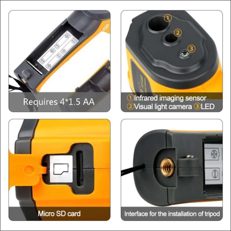 Jual Thermal Imager Imaging Camera Kamera Deteksi/sensor Panas Ht02d Ht ...