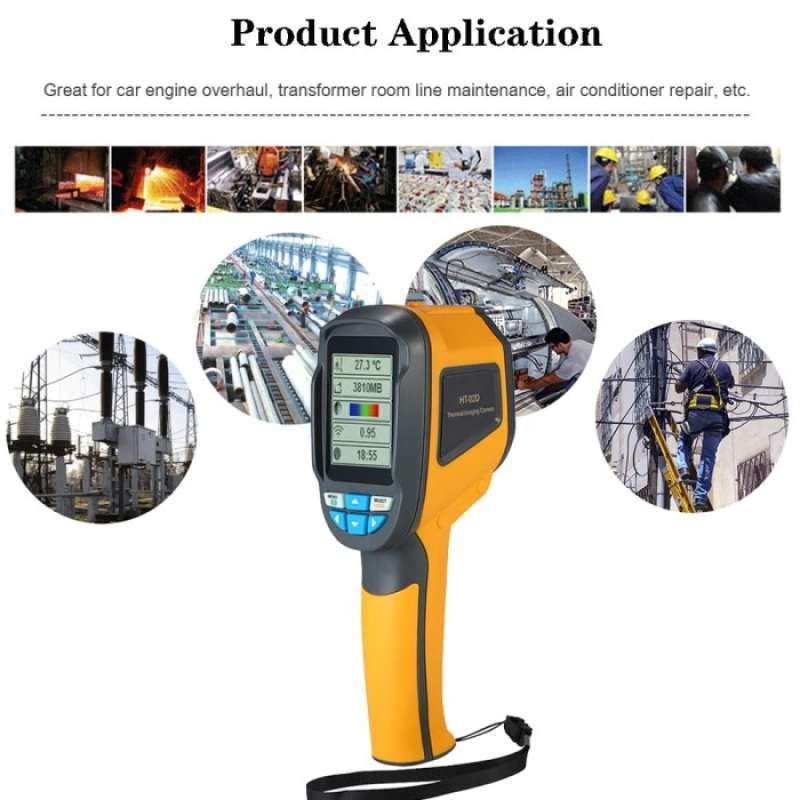 Jual Thermal Imager Imaging Camera Kamera Deteksi/sensor Panas Ht02d Ht ...