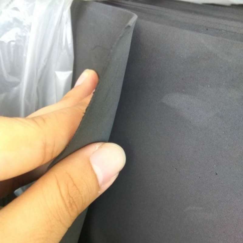 Promo Spon Karet Ati / Busa Hati / Eva Sponge 1 Mm Black - 1 Roll (100 ...