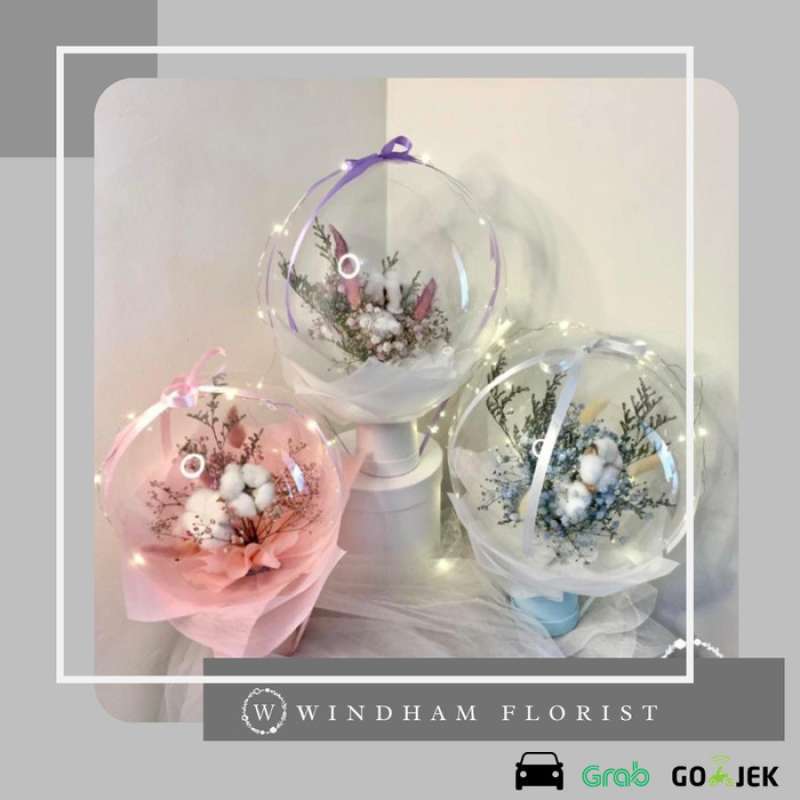 Promo Po Bloombox Balon Dried Flower | Windham Flst Diskon 23% Di ...