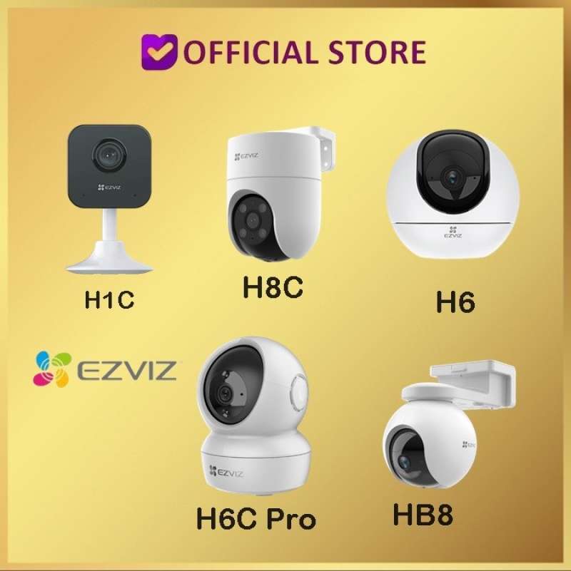 Jual Ezviz H1c/h6c/h6/h8c/hb8 Smart Home Wifi Ip Camera Cctv Di Seller ...