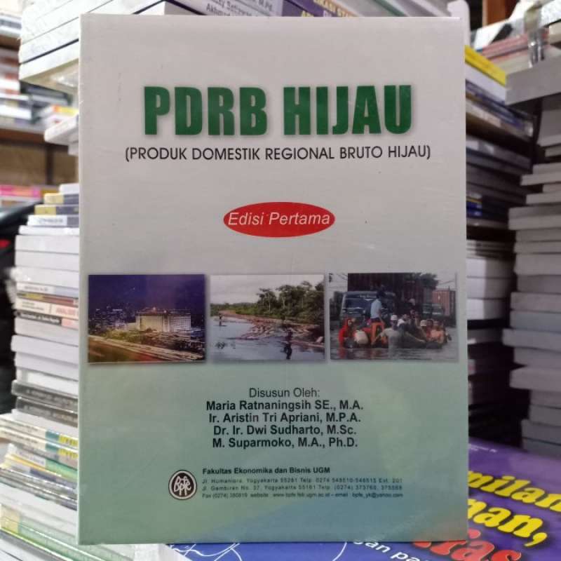 Jual Pdrb Hijau ( Produk Domestik Regional Bruto Hijau ) Ed Pertama Di ...