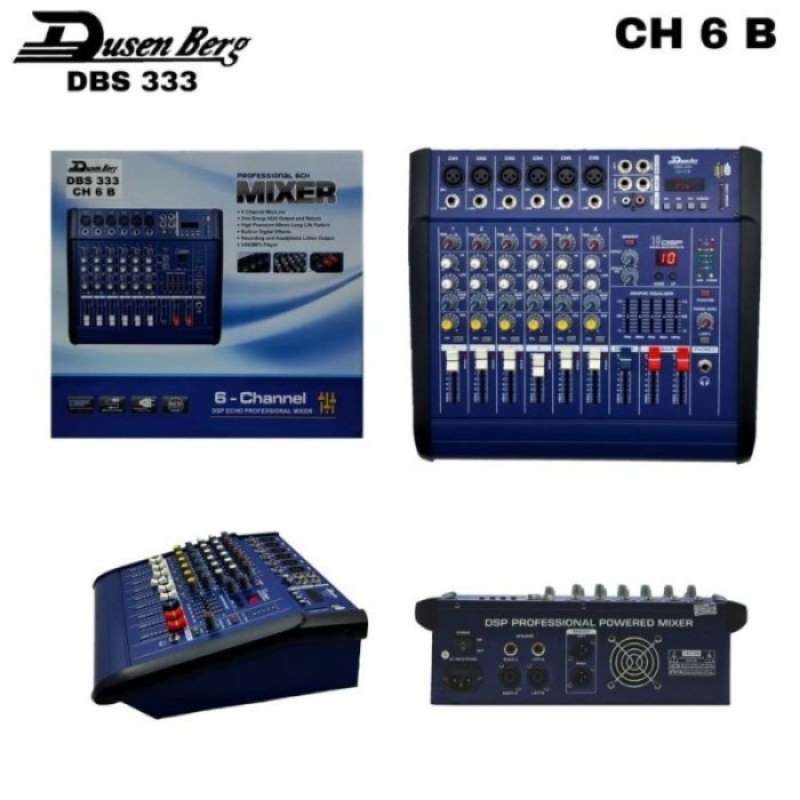 Jual Power Mixer Audio 6 Channel Original, Murah & Diskon Juli 2024 ...