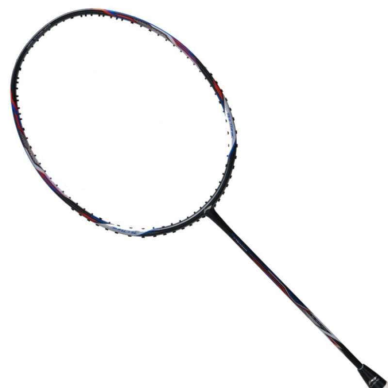 Jual Li-ning Badminton Racket Tectonic 3r Series-4u Charcoal/blue ...