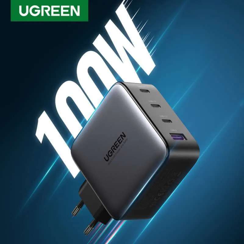 Promo Ugreen Kepala Charger Gan 100w Multi Port Pd Fast Charging 90575 ...