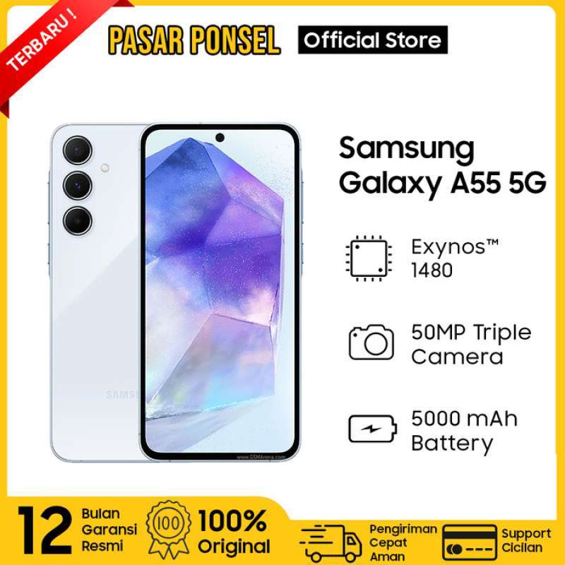Jual Samsung Galaxy A55 5g 8/256 Gb Garansi Resmi Termurah Di Seller ...