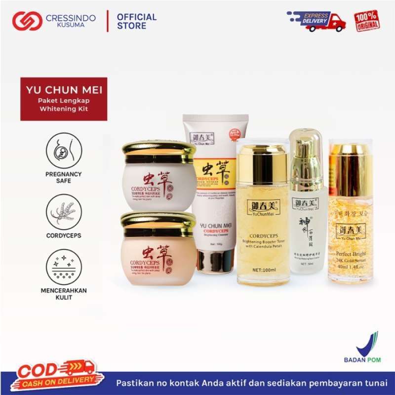Jual [bpom Original Lokal] Yu Chun Mei Cordyceps Complete Kit Di Seller ...